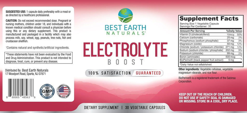 electrolyte support for active lifestyles