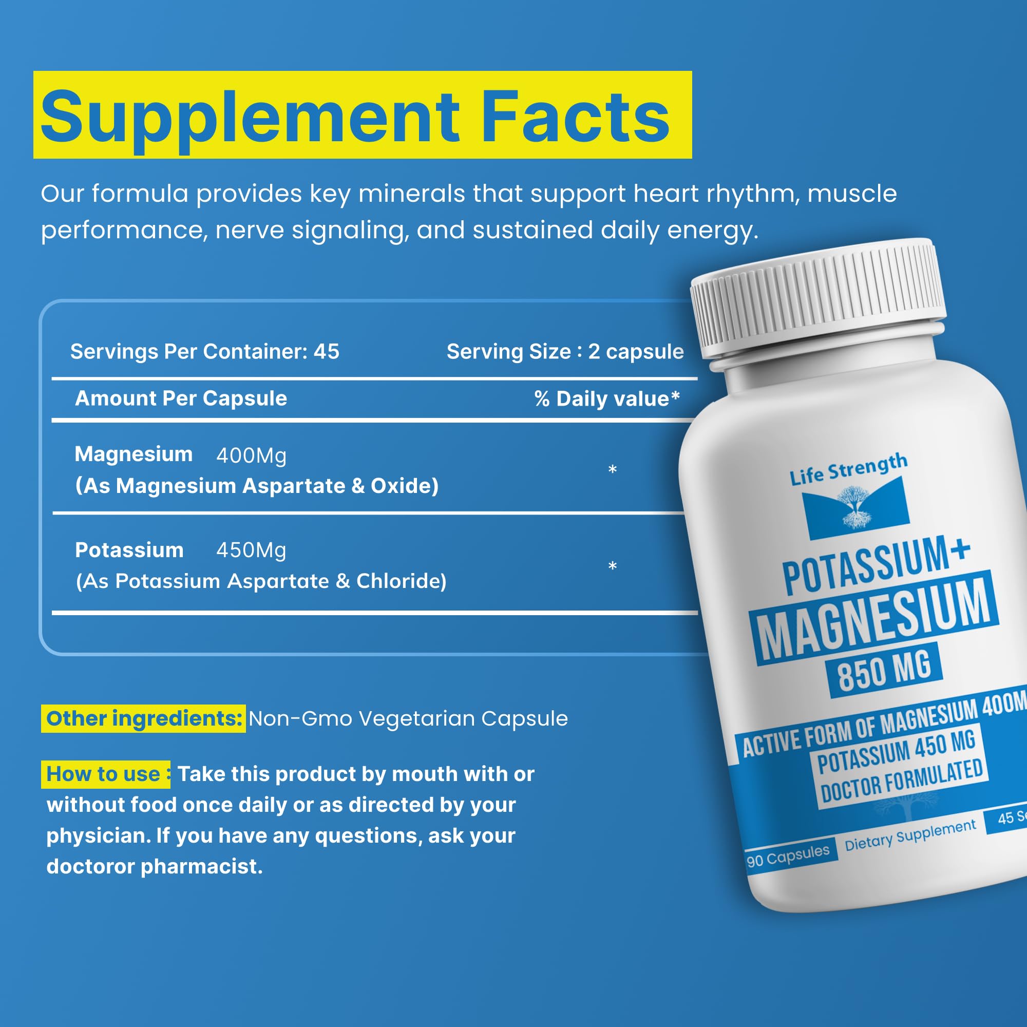 electrolyte support magnesium pills