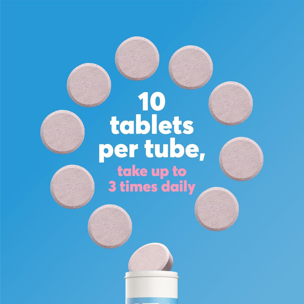 Electrolyte tablets for active lifestyle