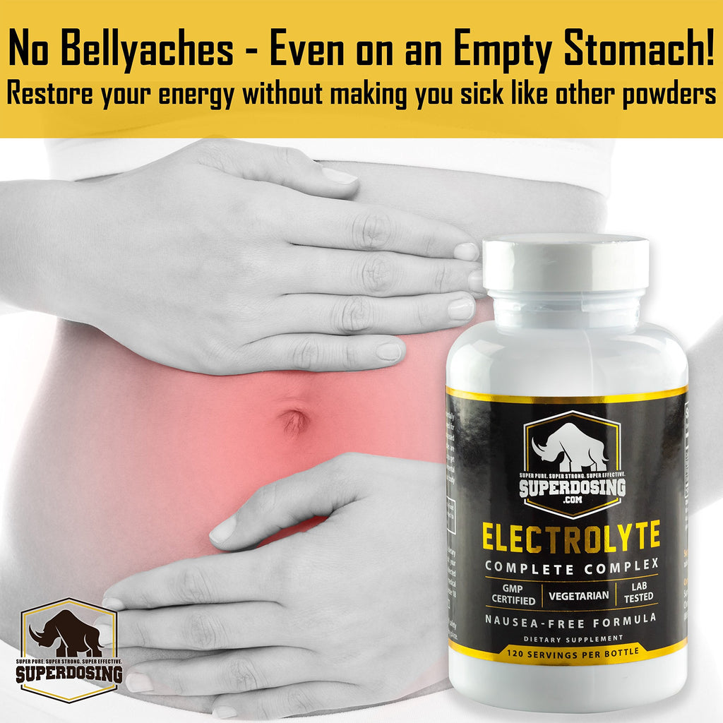 electrolyte tablets for active lifestyles