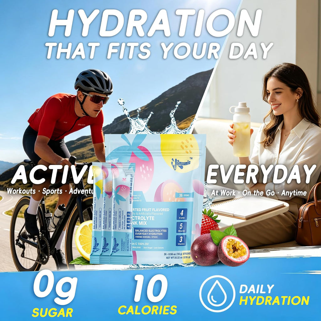 electrolyte tablets for active lifestyles