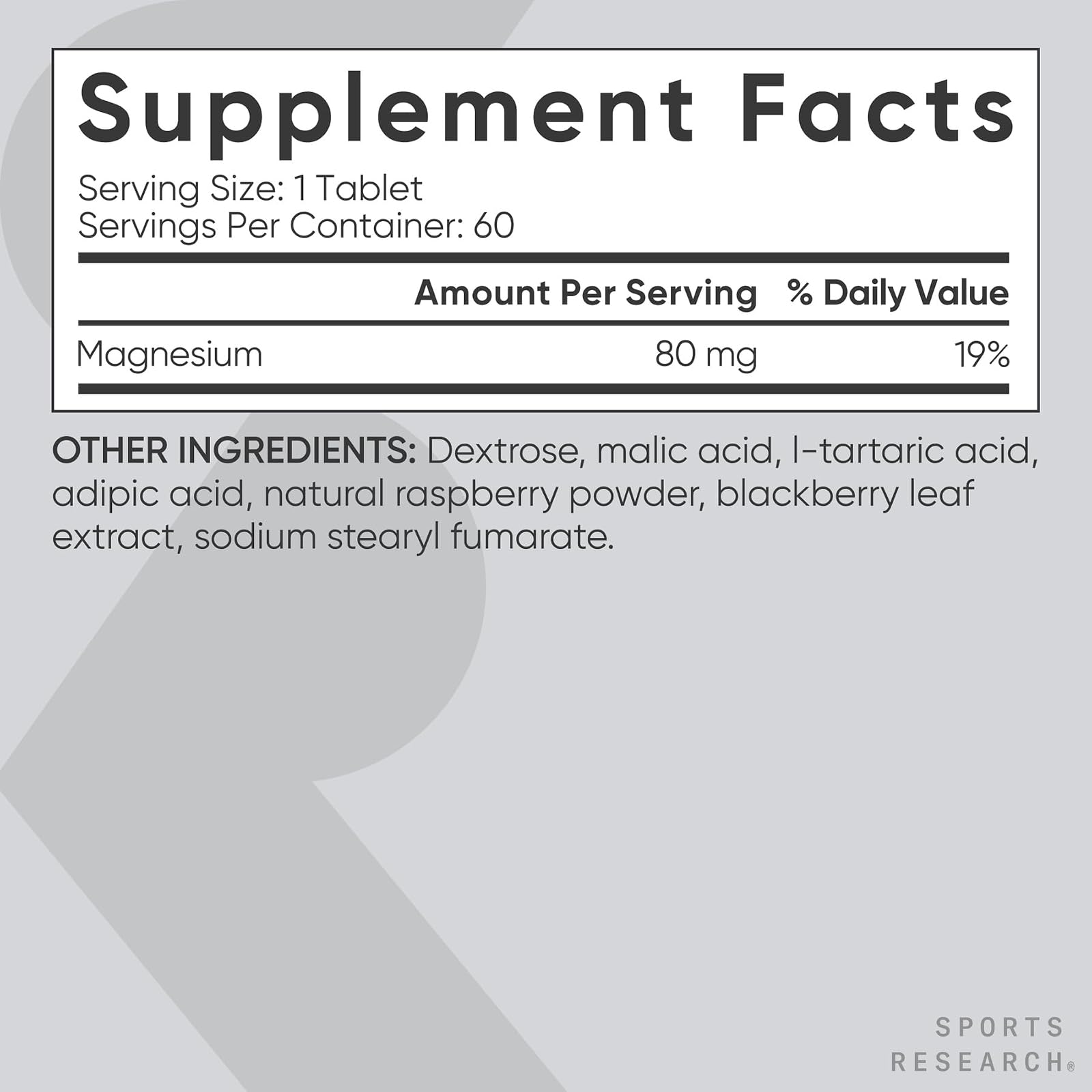 Electrolyte tablets for athletes