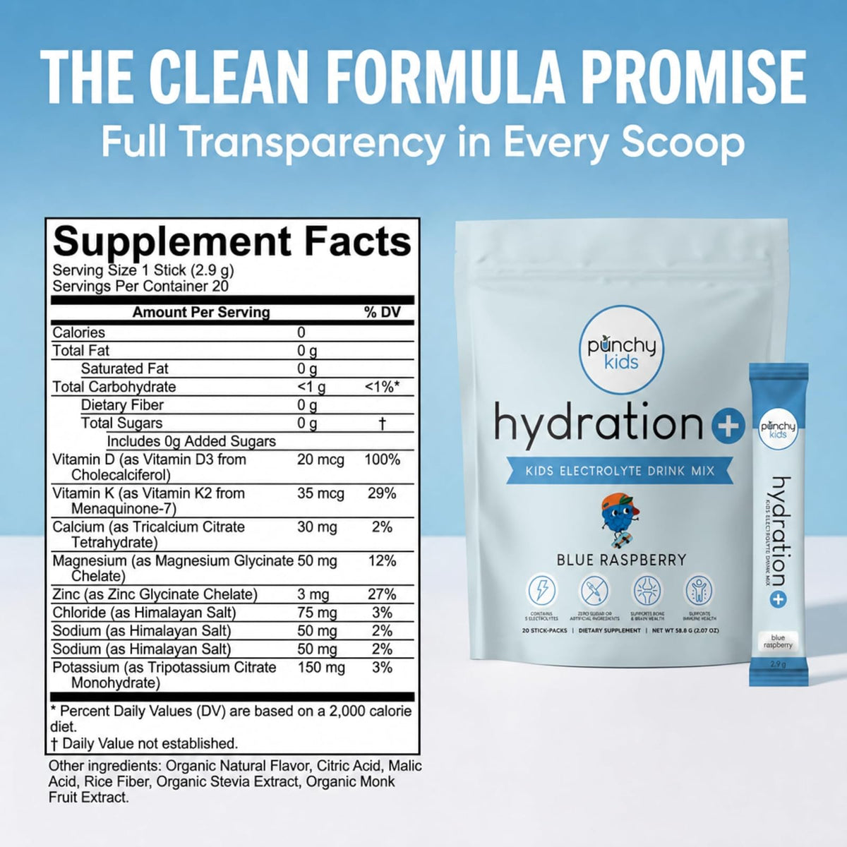 Electrolyte tablets for daily hydration