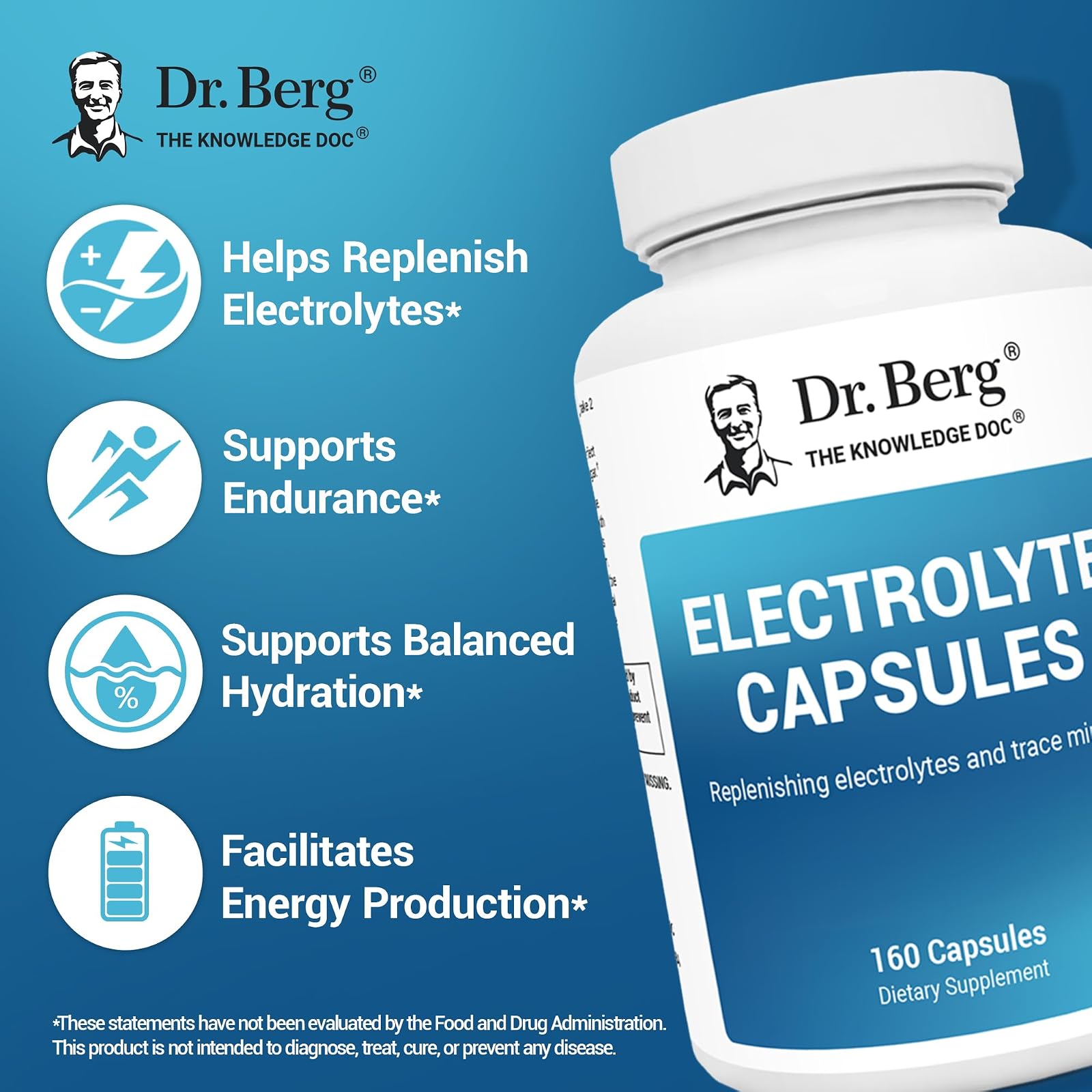 electrolyte tablets for energy boost