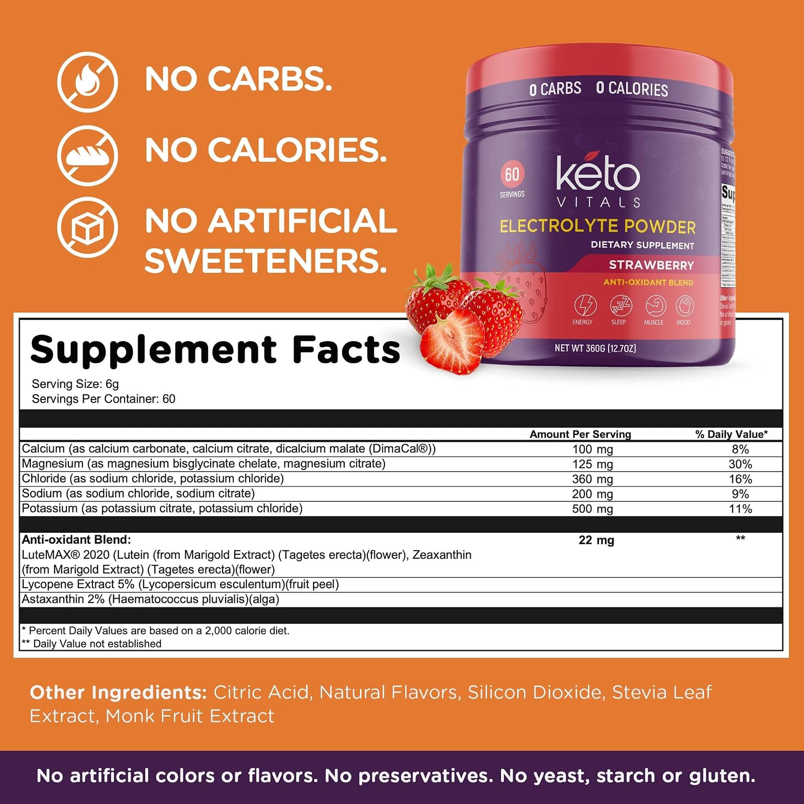 electrolyte tablets for energy boost