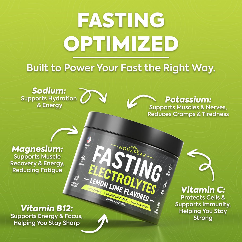 Electrolyte tablets for fasting recovery