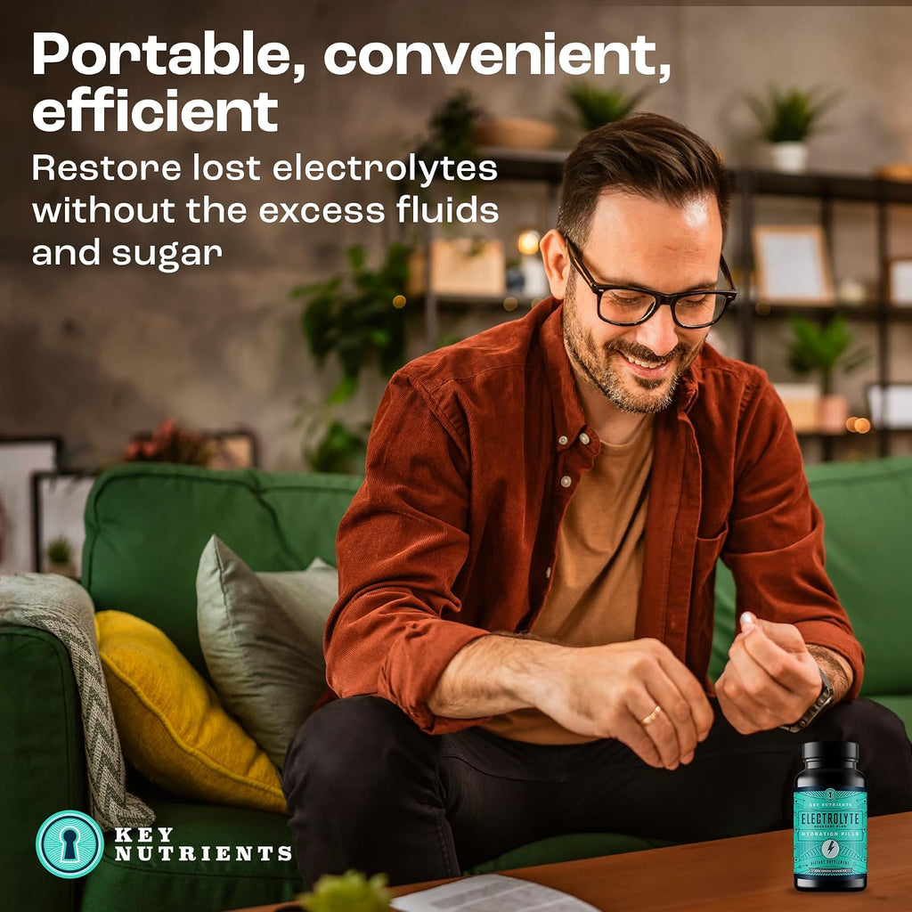 electrolyte tablets for hydration support