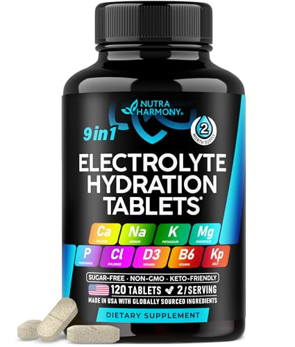 electrolyte tablets for hydration
