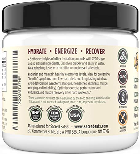 Electrolyte tablets for keto diet