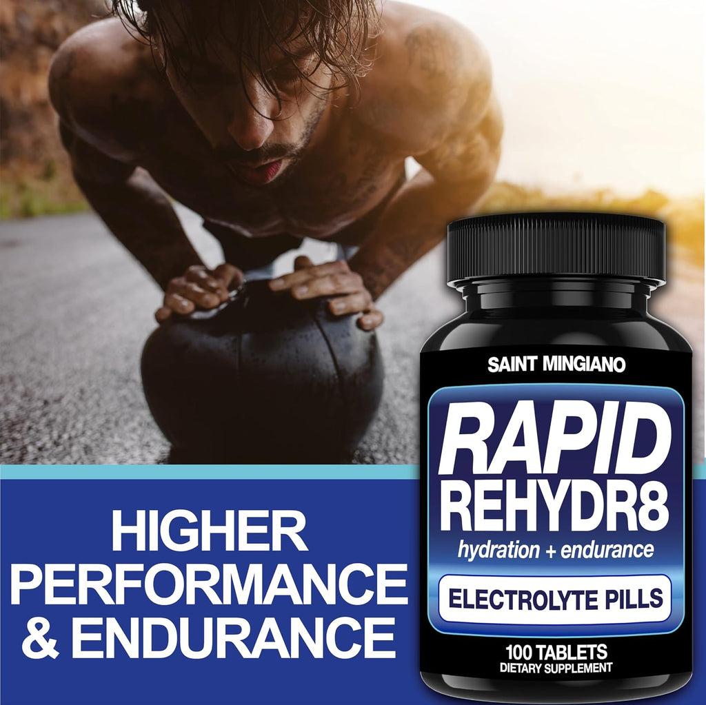 Electrolyte tablets for post-workout recovery