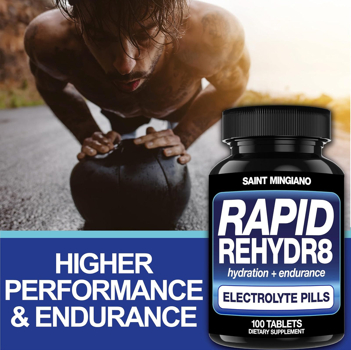 Electrolyte tablets for post-workout recovery