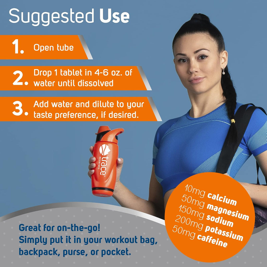 Electrolyte tablets for post-workout recovery