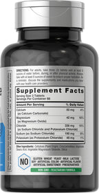 Electrolyte tablets for sports recovery