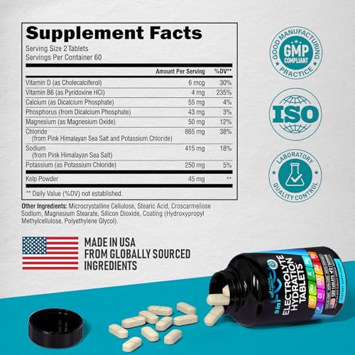 electrolyte tablets to prevent cramps