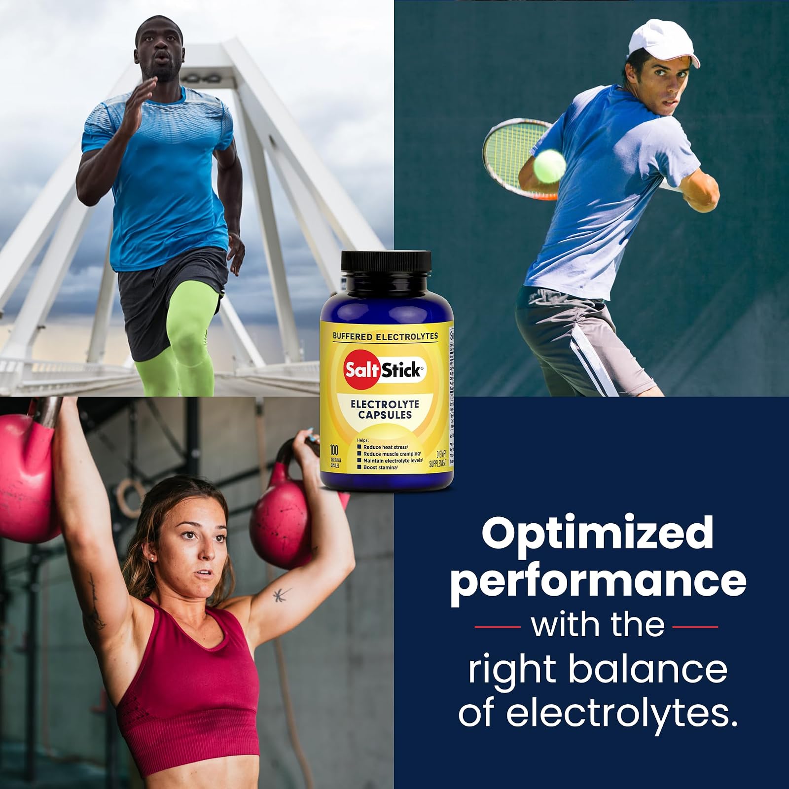 electrolyte tablets to replenish lost minerals