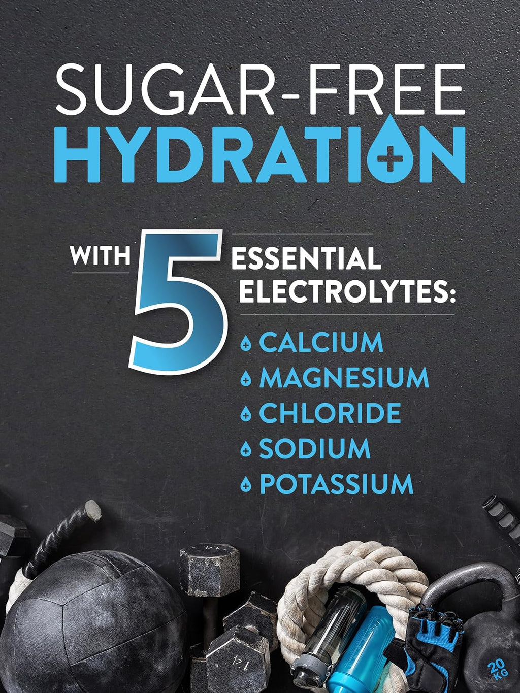 Electrolyte tablets to replenish lost minerals