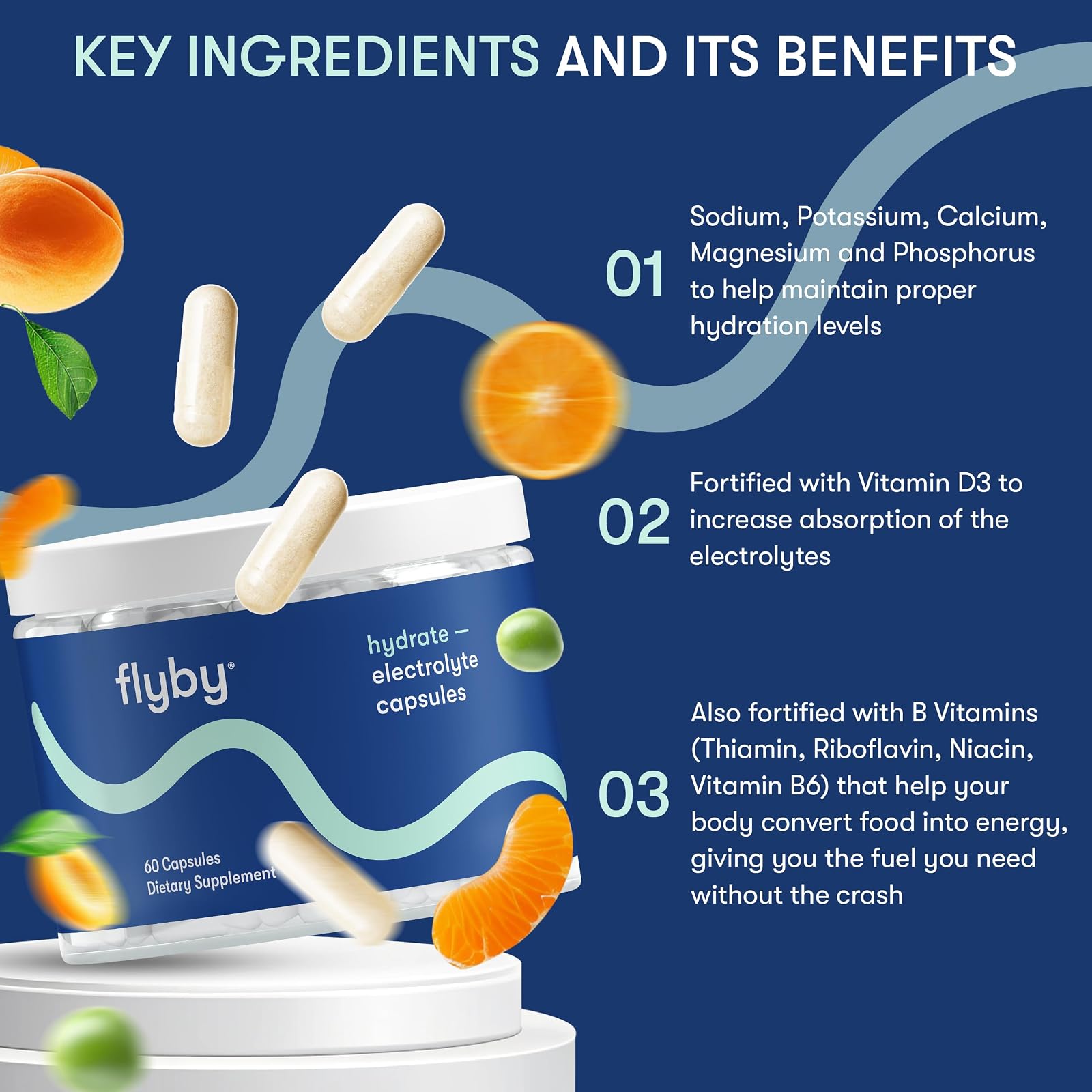 Electrolyte tablets to support muscle function
