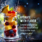 Electrolyte tablets with delicious fruit punch flavour