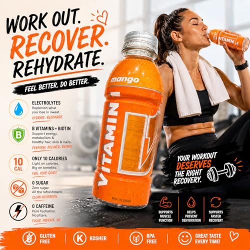 electrolyte water for post-exercise recovery