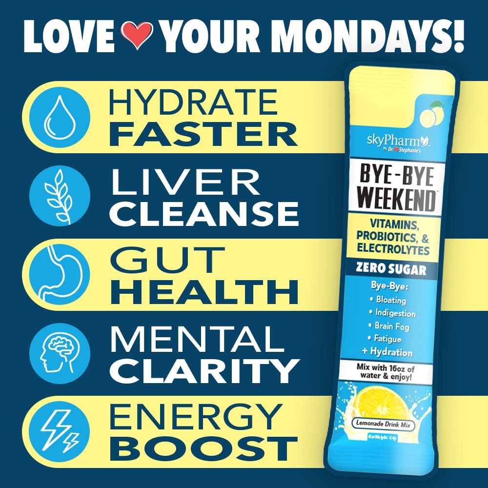 electrolytes and probiotics in lemonade