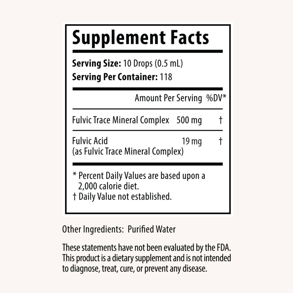 electrolytes and trace minerals blend