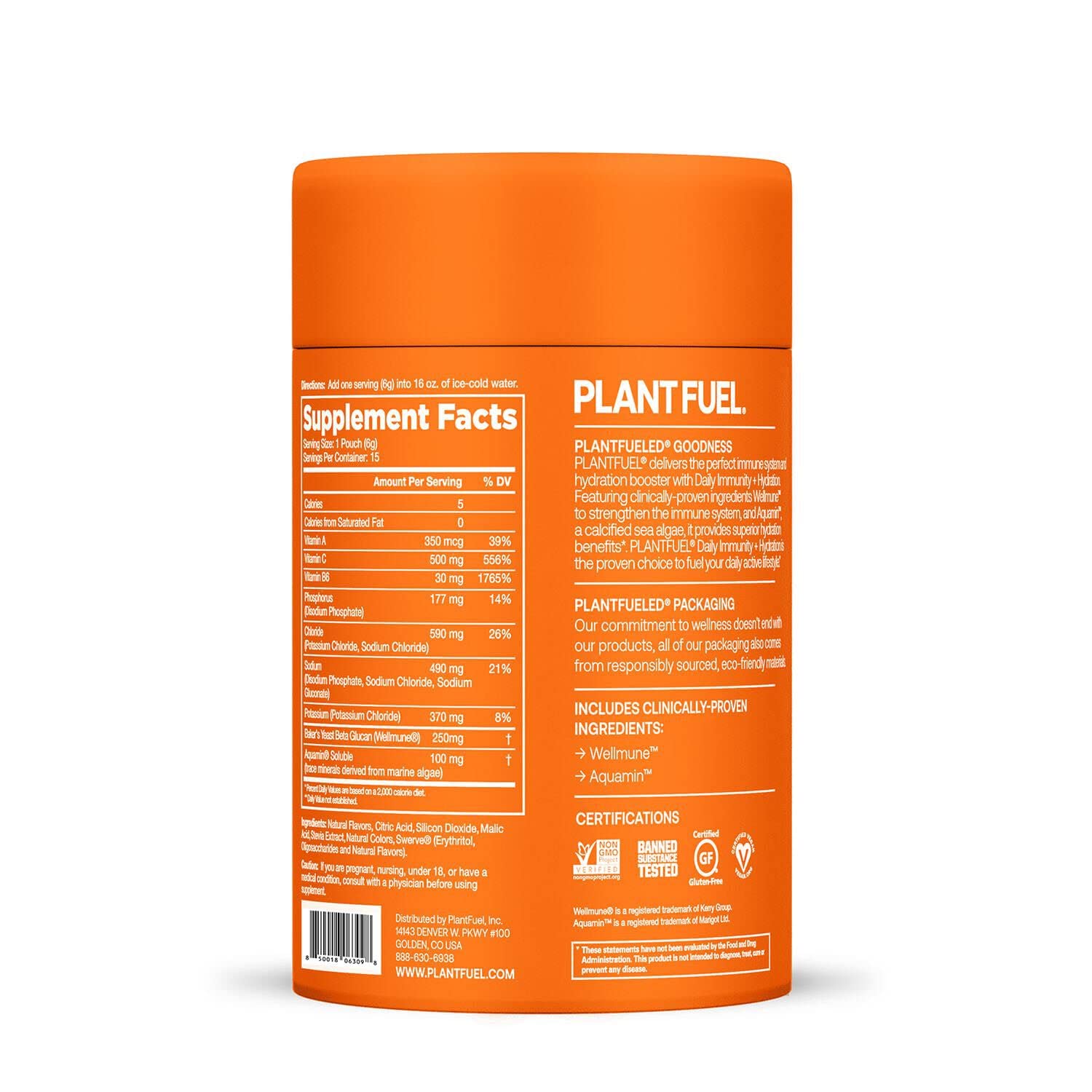Electrolytes and vitamin C for wellness