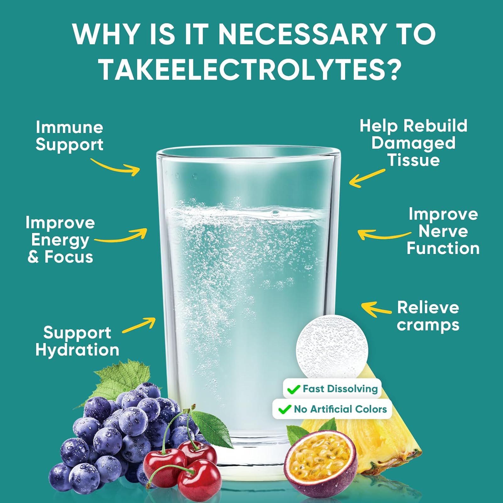 electrolytes for active lifestyle