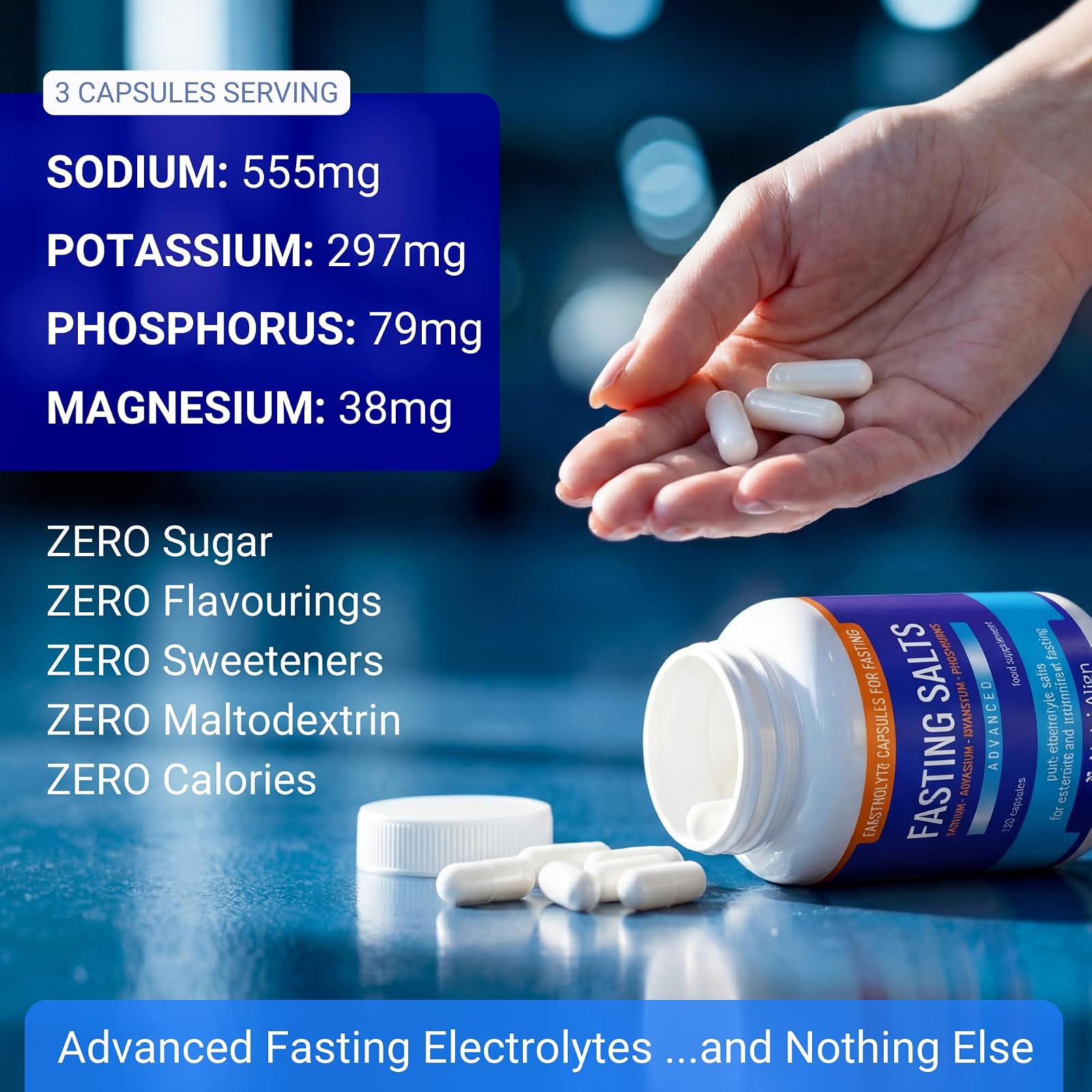 Electrolytes for balanced hydration levels