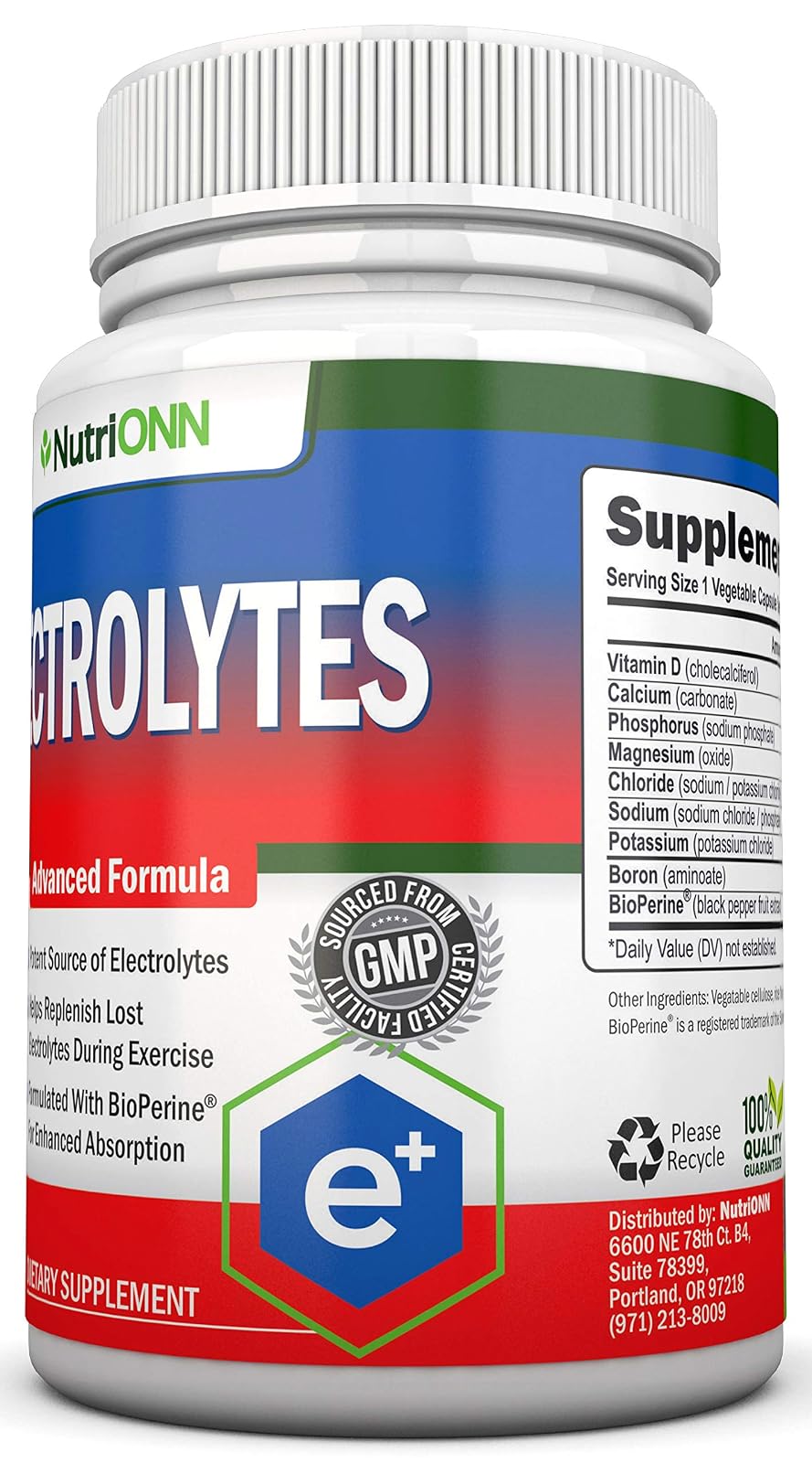 Electrolytes for improved athletic performance