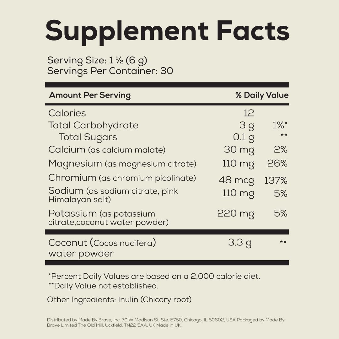Electrolytes for optimal hydration balance