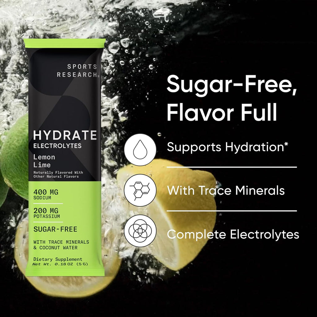 Electrolytes for post-workout recovery
