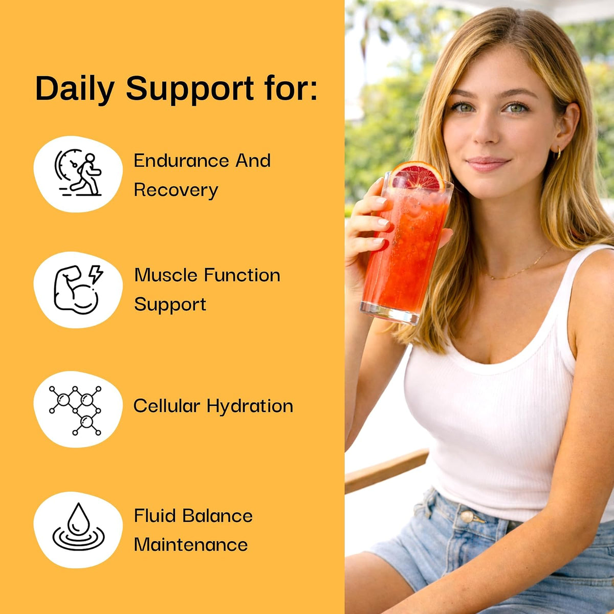 Electrolytes for post-workout recovery