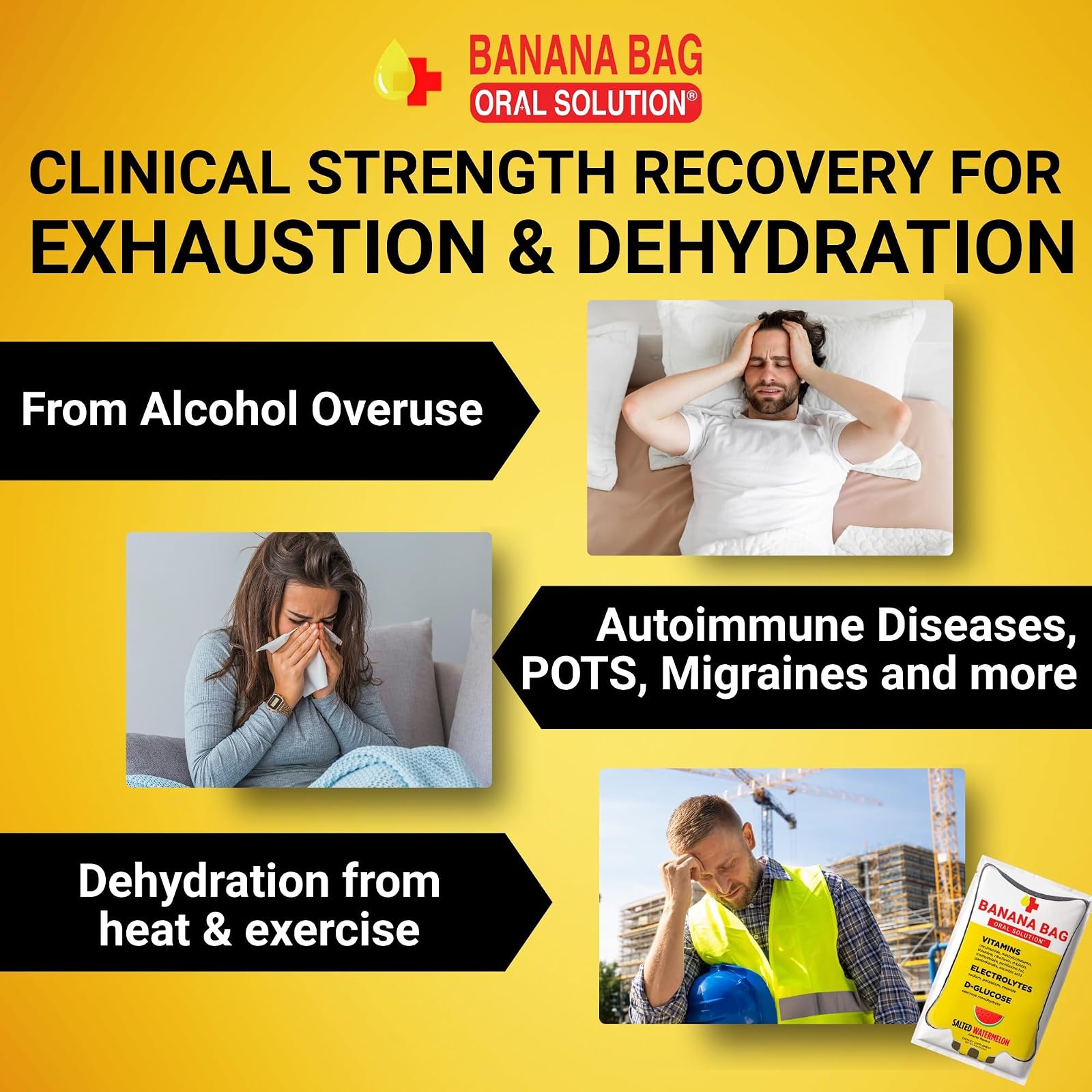 Electrolytes for post-workout replenishment