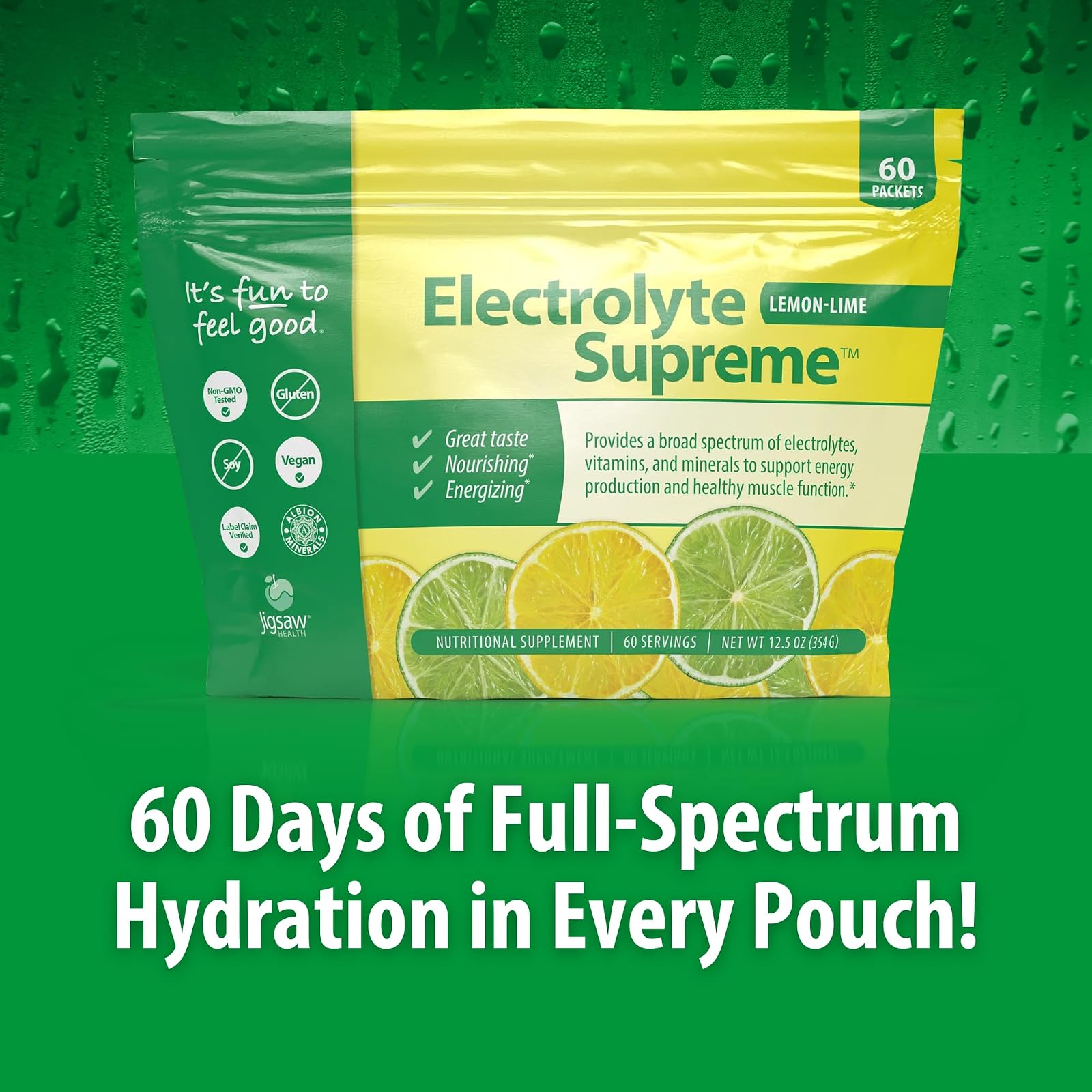 Electrolytes for sports and fitness