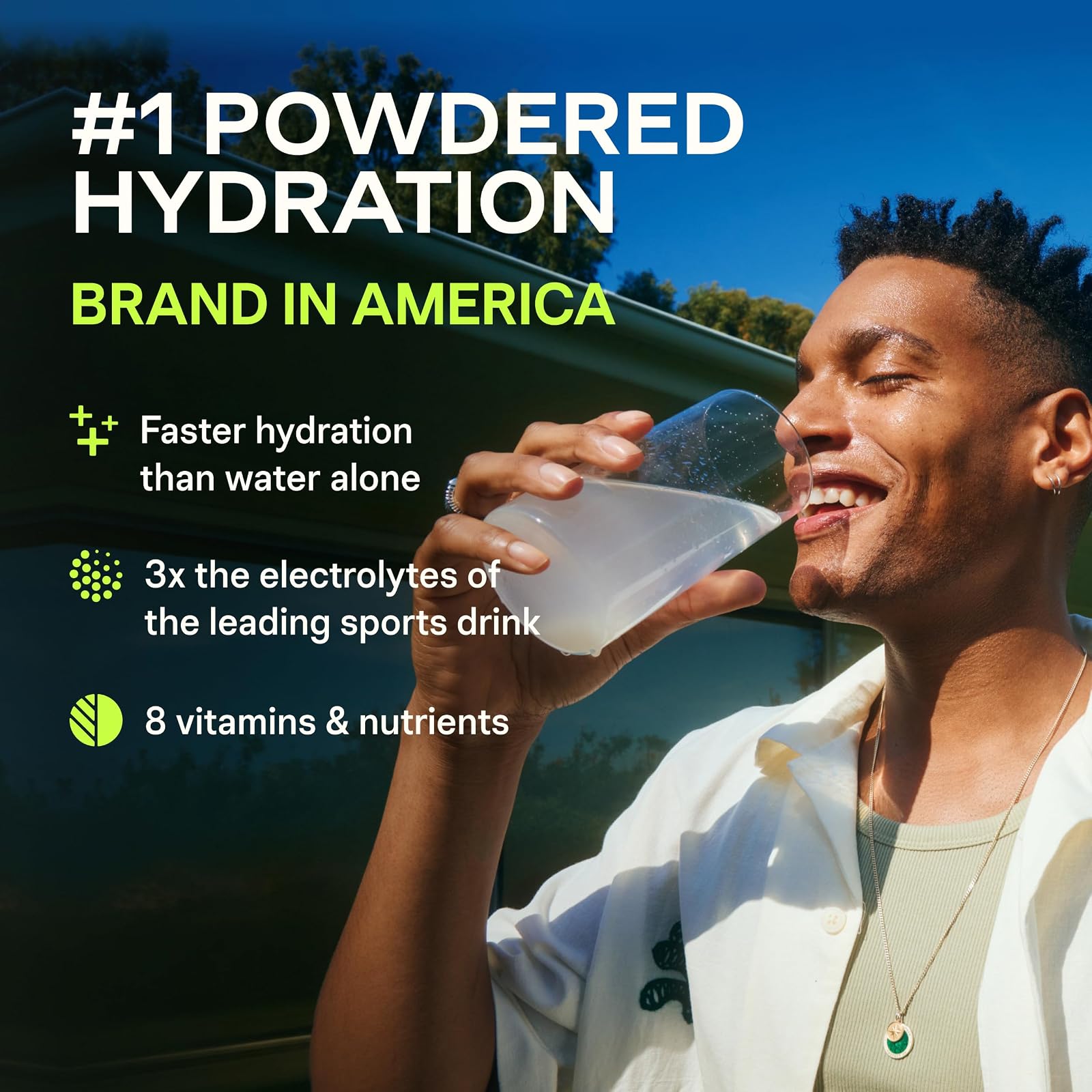 Electrolytes for sports recovery Liquid I.V.