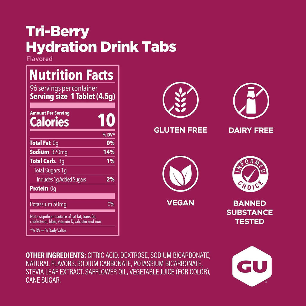 Electrolytes for sports recovery tablets