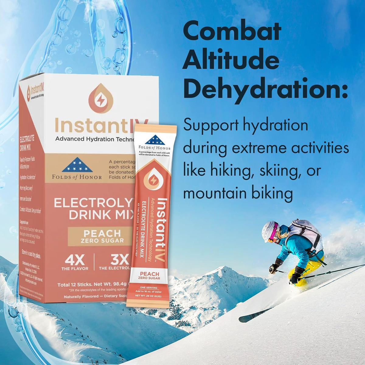 electrolytes powder for enhanced hydration