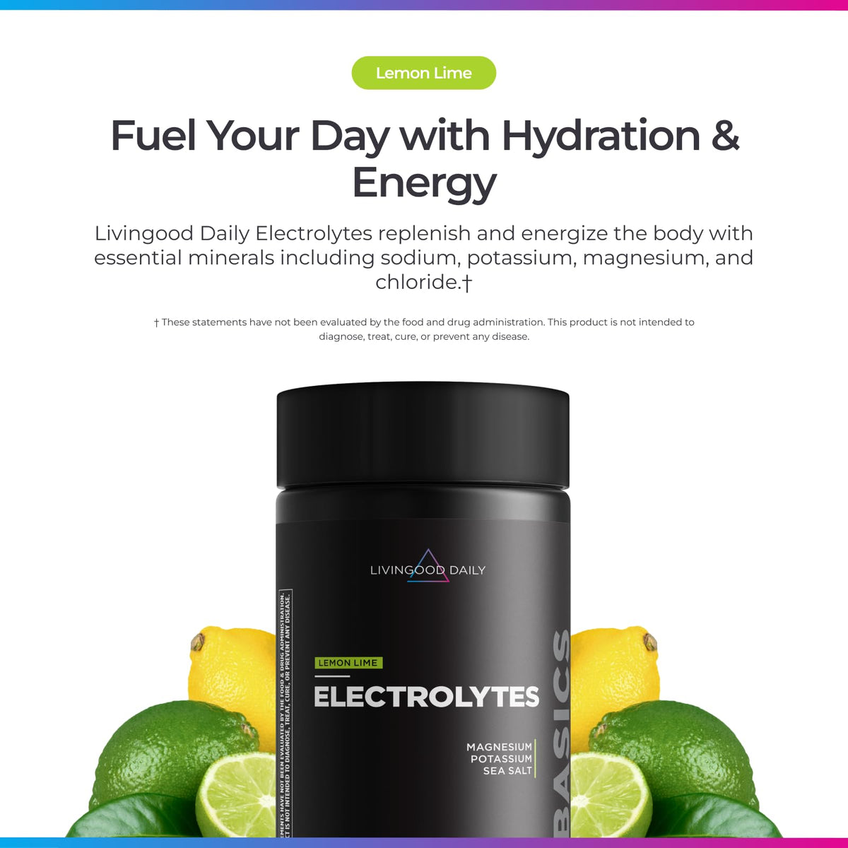 Electrolytes powder for post-workout recovery
