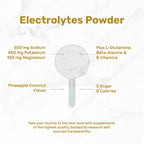 Electrolytes powder for post-workout recovery
