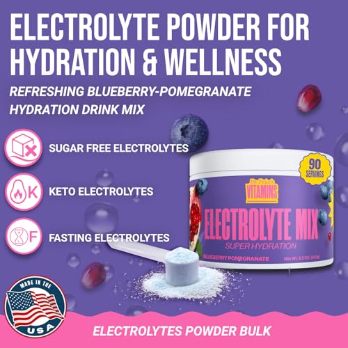 Electrolytes powder for post-workout recovery