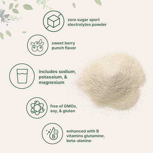 Electrolytes powder for post-workout recovery