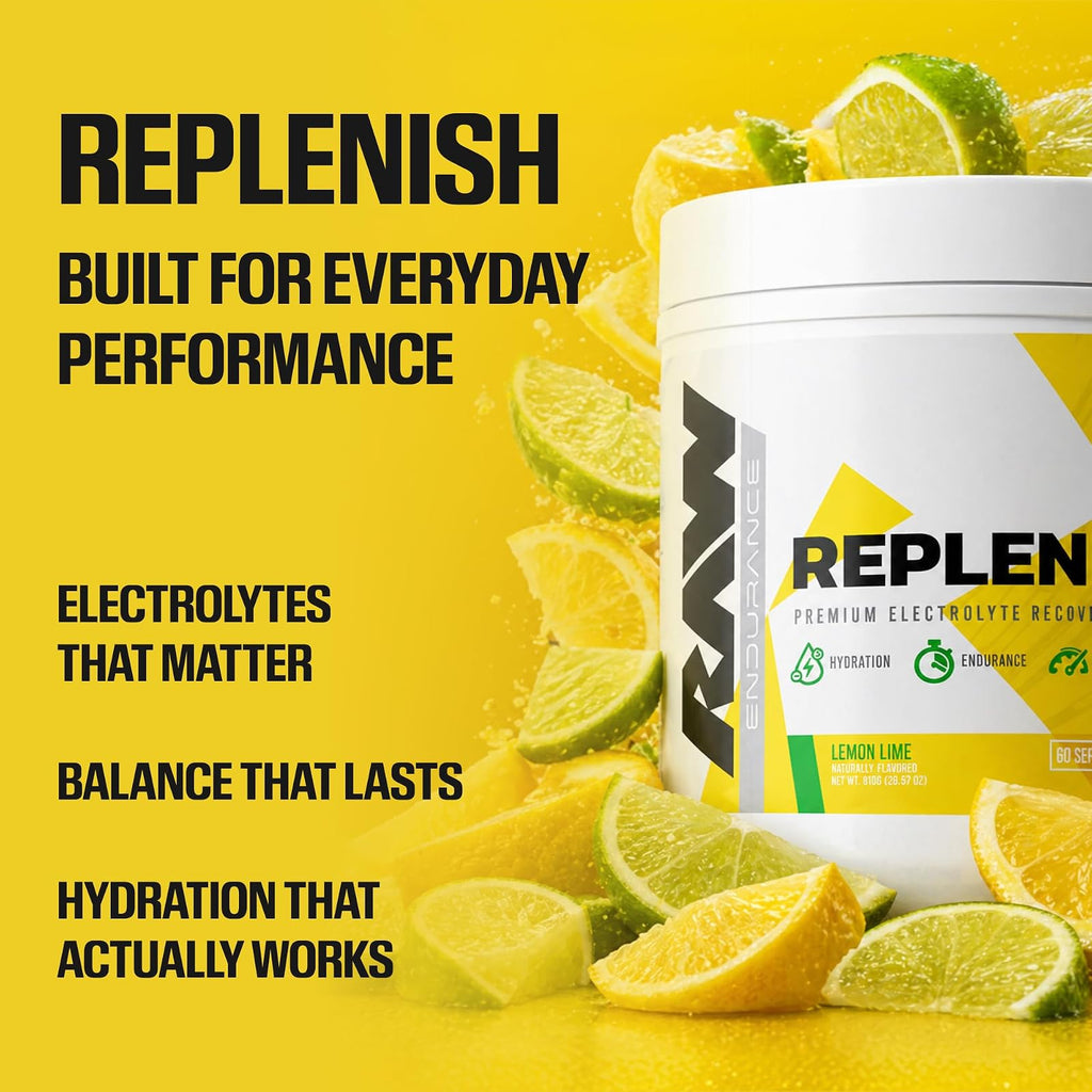 Electrolytes powder for post-workout replenishment