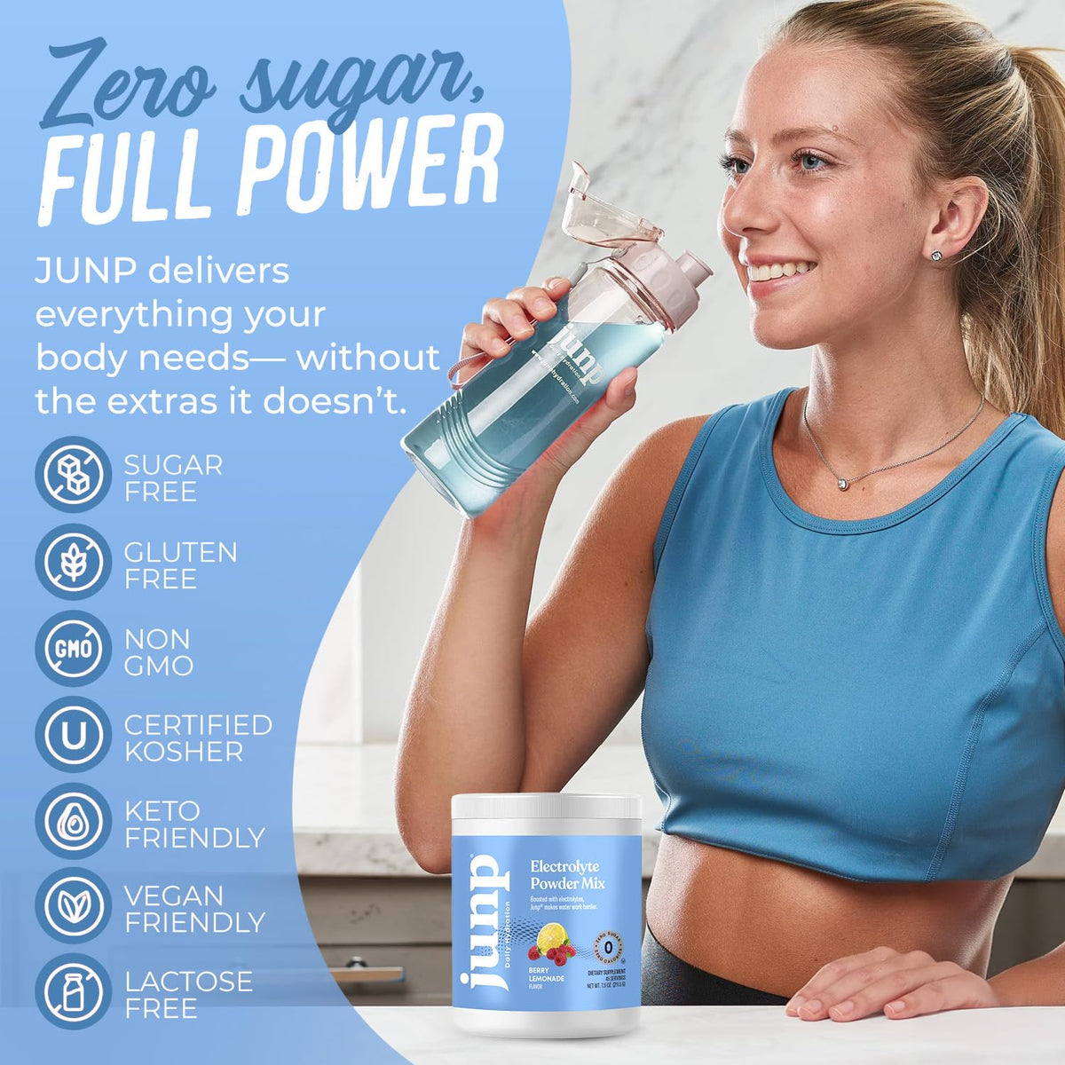 Electrolytes powder for sports recovery