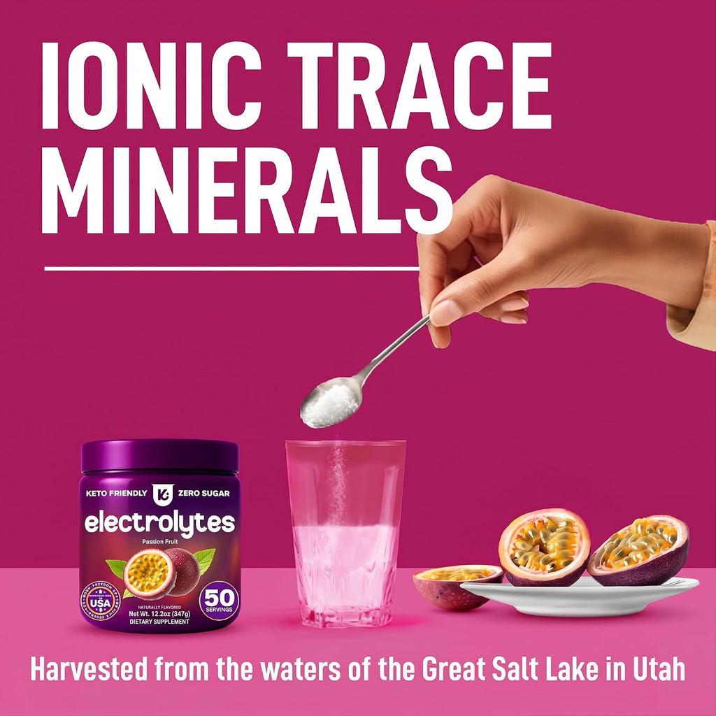 Electrolytes powder to replenish minerals