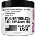 Electrolytes powder with berry flavour for energy