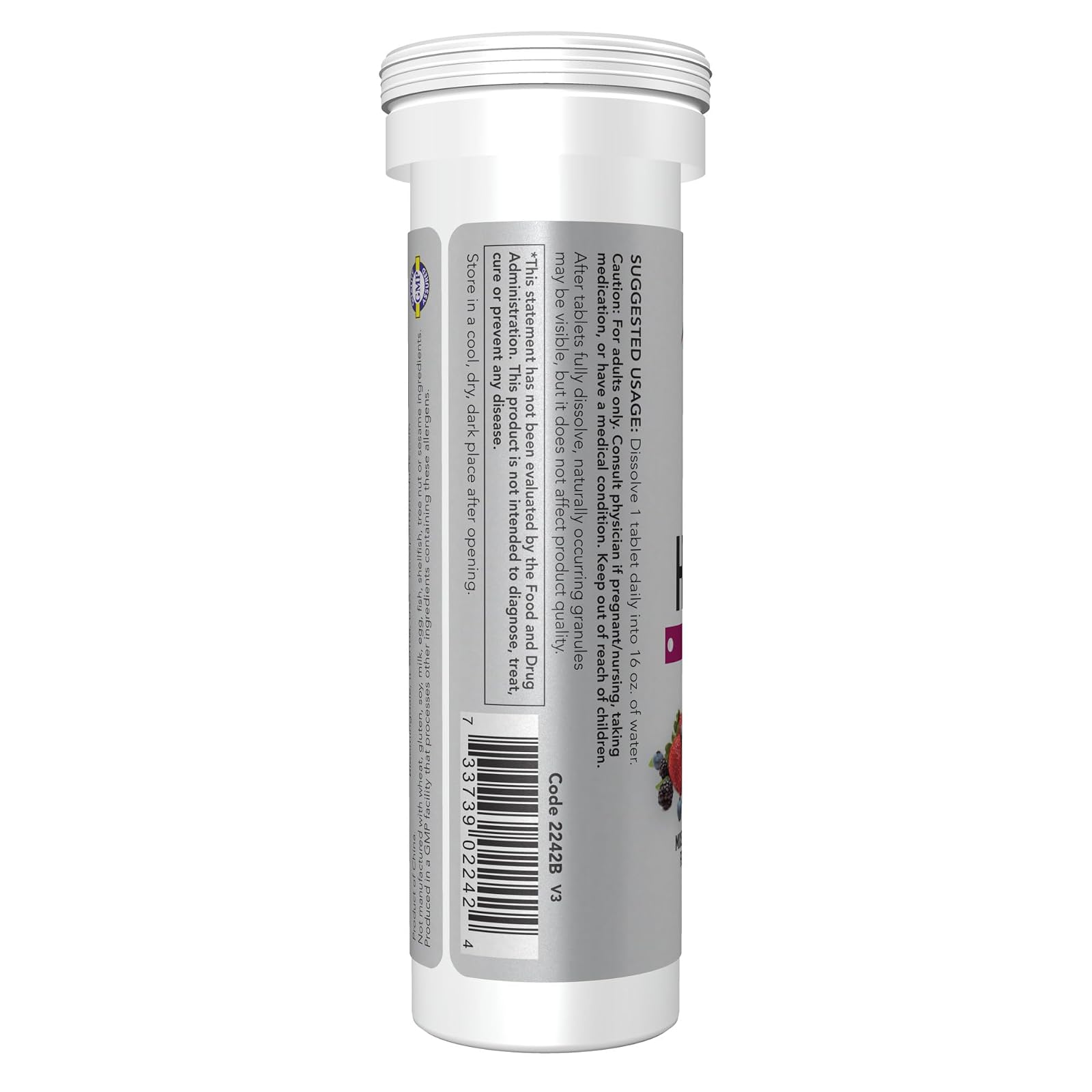 Electrolytes supplement for post-workout recovery