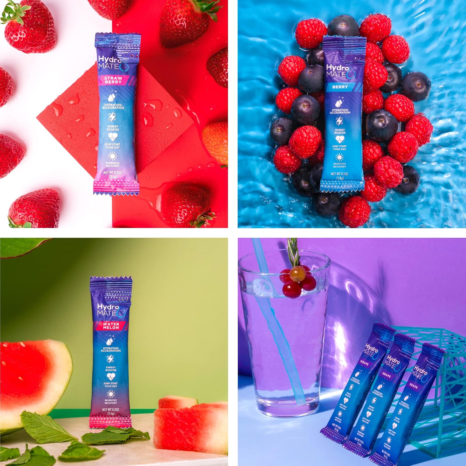 Electrolytes with caffeine for active lifestyle