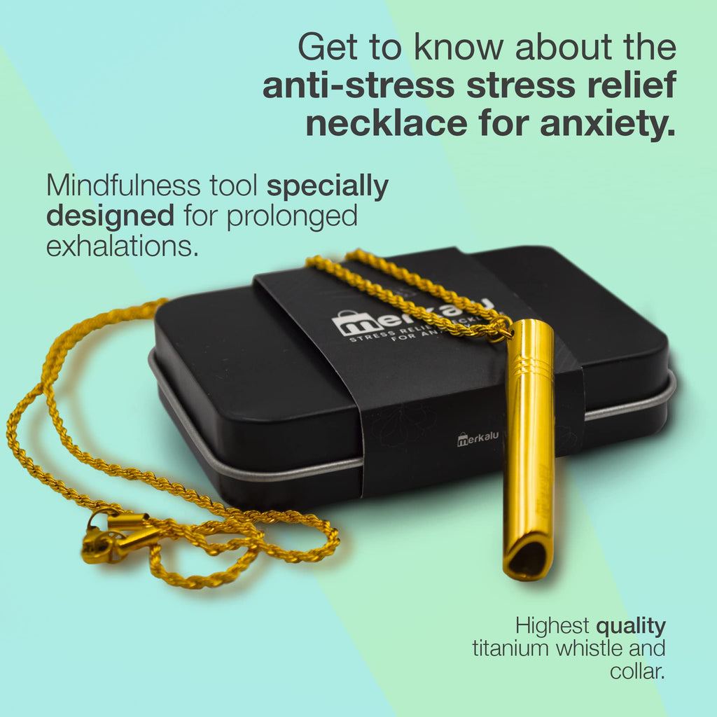 elegant pendant necklace for anxiety support