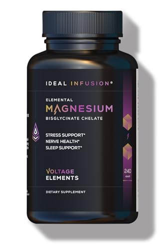 Elemental magnesium bisglycinate capsules