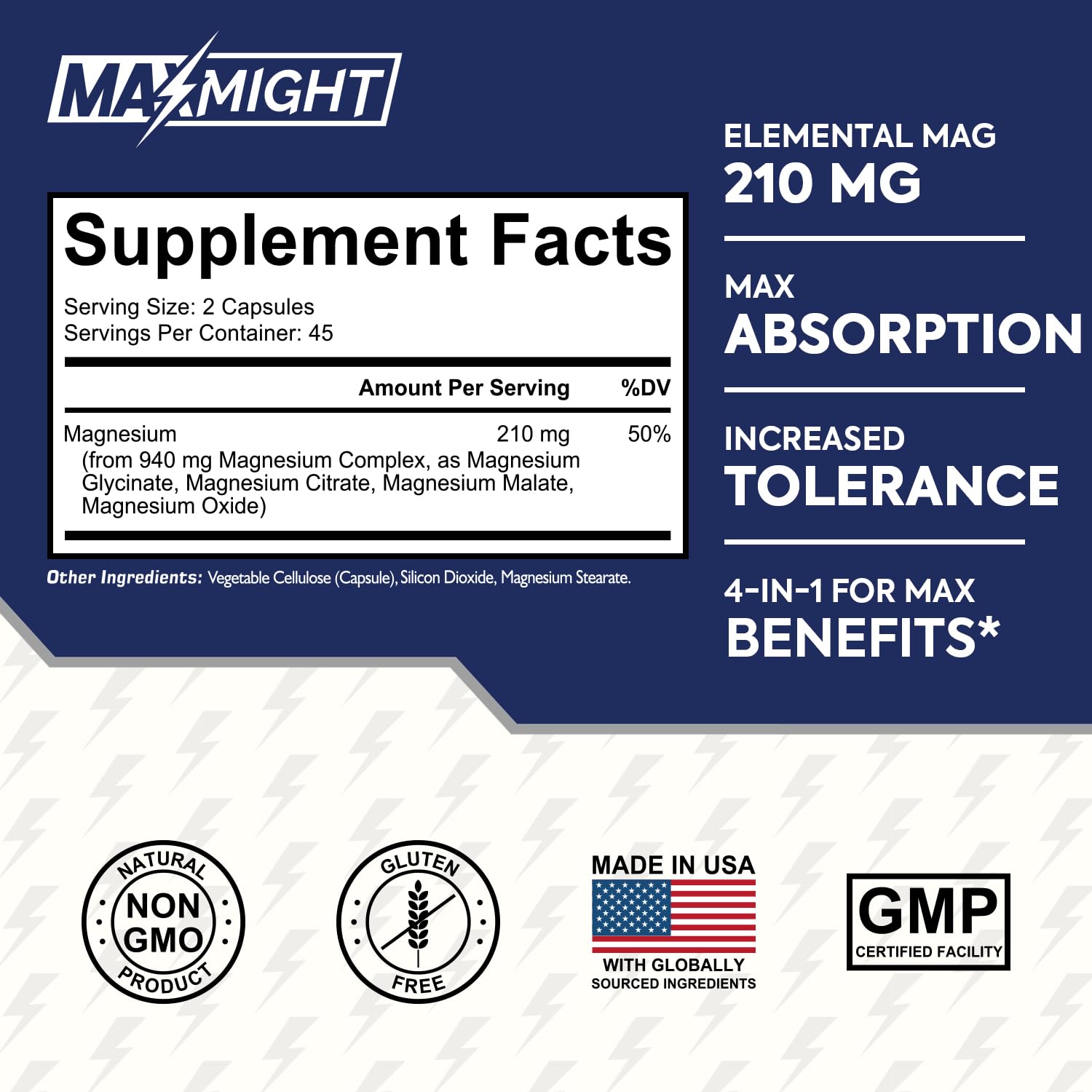 elemental magnesium for mood enhancement